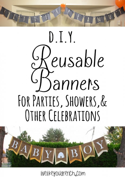 How to Make a Reusable Party Banner