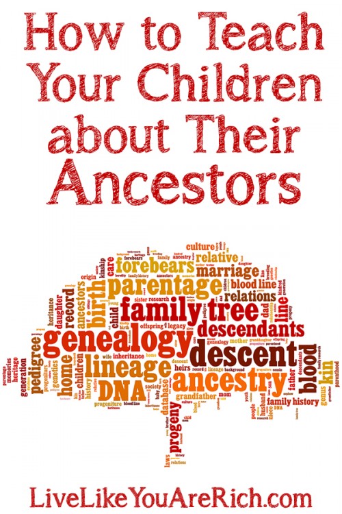 How to Teach Your Children about Their Ancestors