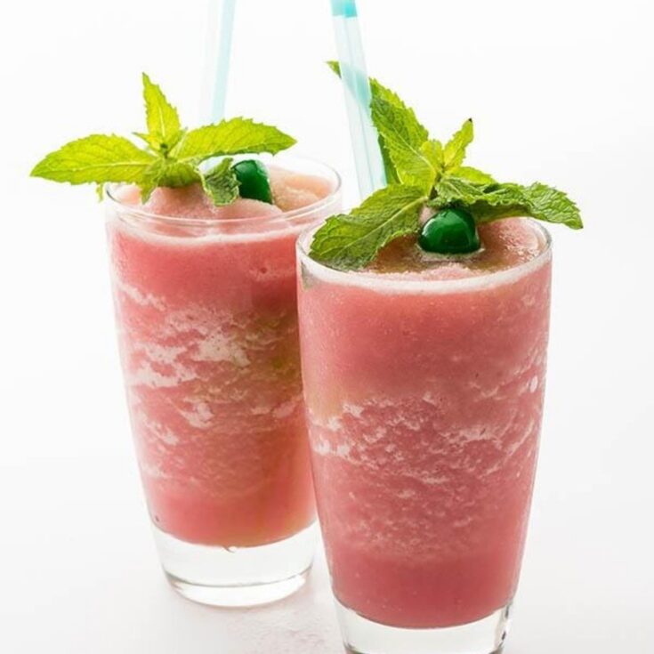Easy Fruit Frappe Recipe