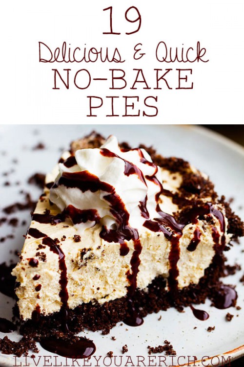19 Delicious No-Bake Pies