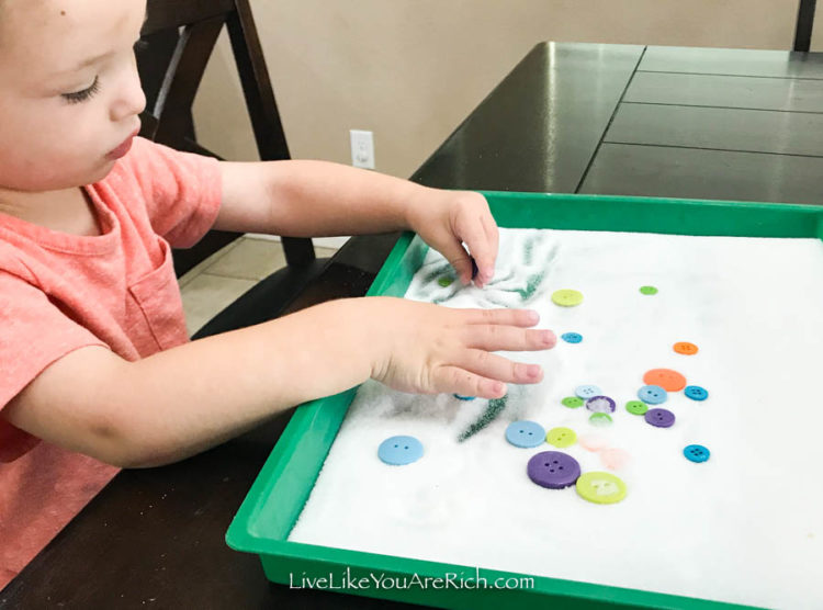Inexpensive and Easy Activities for Toddlers—Series. Post 2: Buttons ...