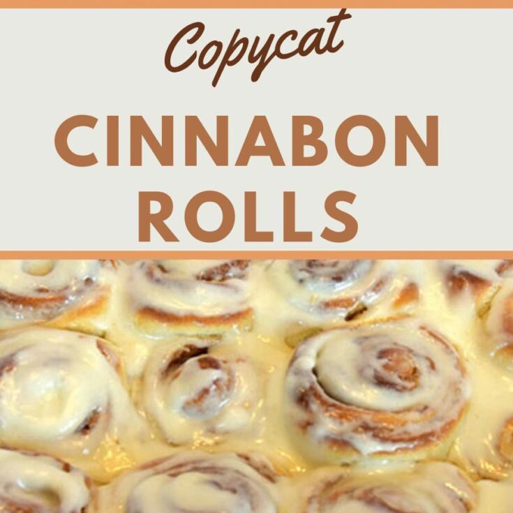 Cinnabon Copycat Recipe