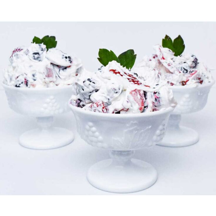 Amazingly Delicious Cream Cheese Berry Dessert - Live Like You Are Rich
