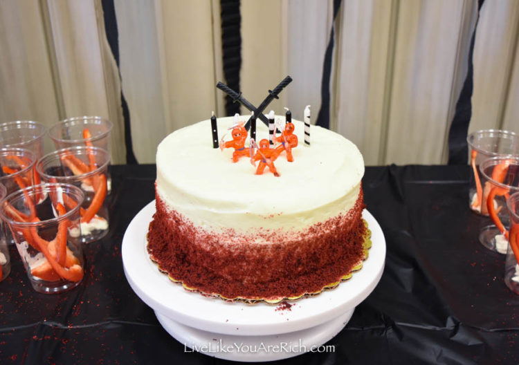 Ninja Party for Boys Themed Food - Live Like You Are Rich