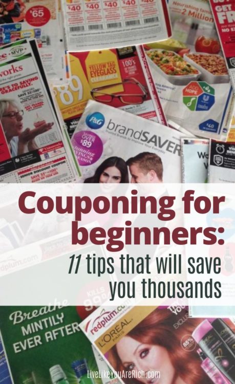 Couponing for Beginners: 11 Tips That Will Save You Thousands