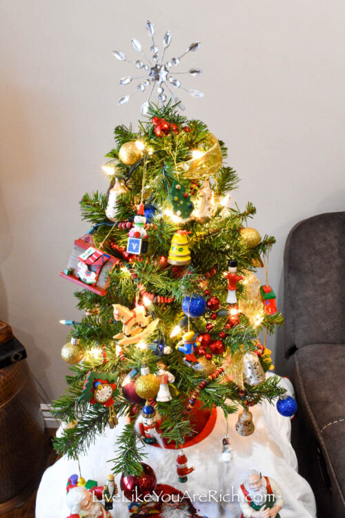 German-Ornament Christmas Tree - Live Like You Are Rich