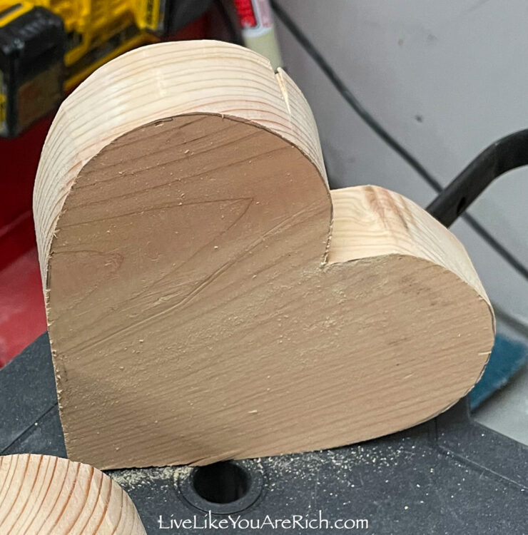 DIY Wood Block Hearts Free Printables - Live Like You Are Rich