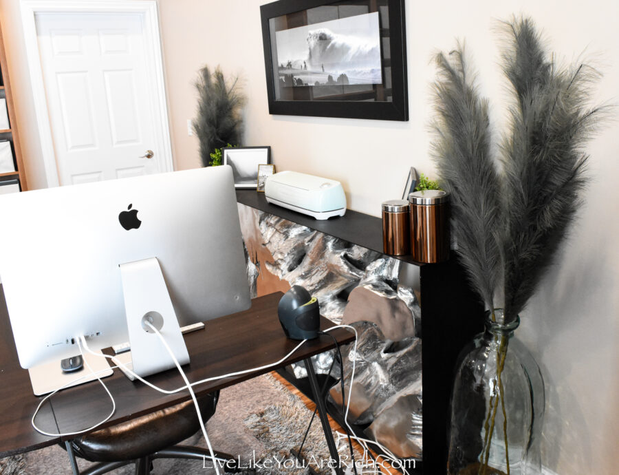 DIY Office Renovation - Live Like You Are Rich