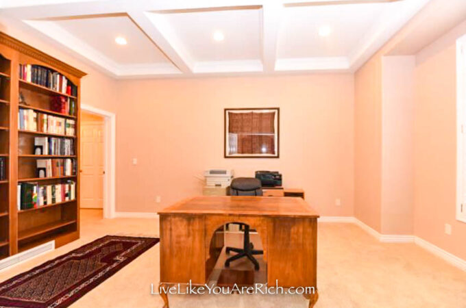 DIY Office Renovation - Live Like You Are Rich