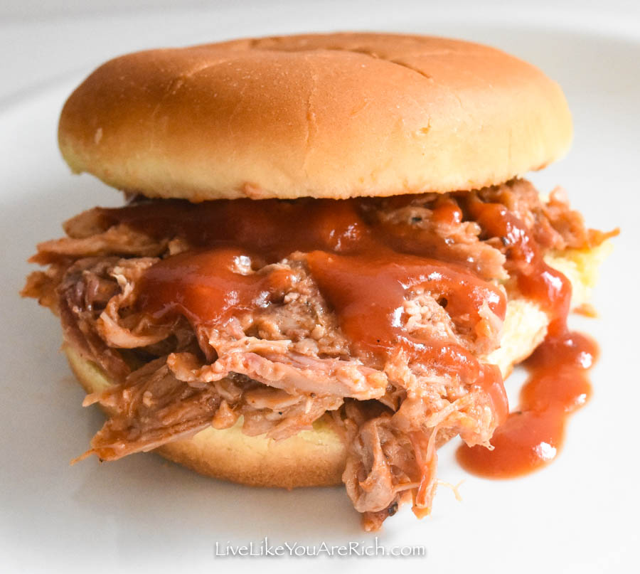 Fall-Apart-Tender Pulled Pork - Live Like You Are Rich