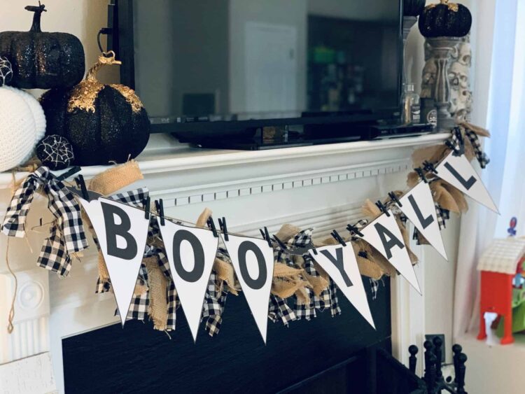 15 Cute Handmade Halloween Banners - Live Like You Are Rich