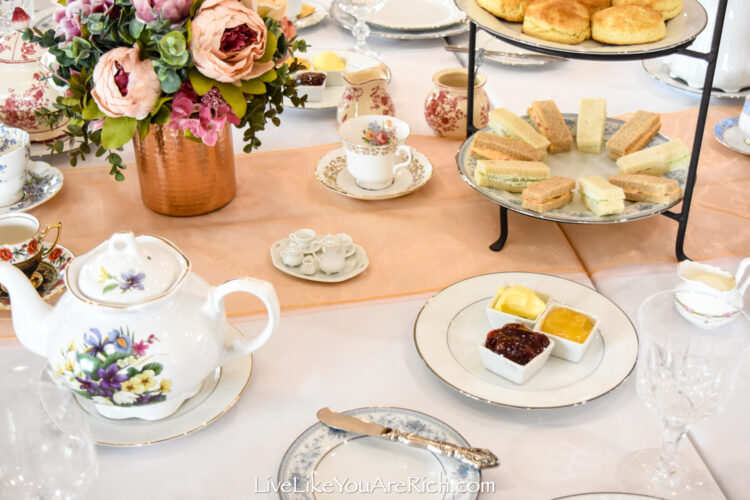 British Afternoon Tea - Live Like You Are Rich