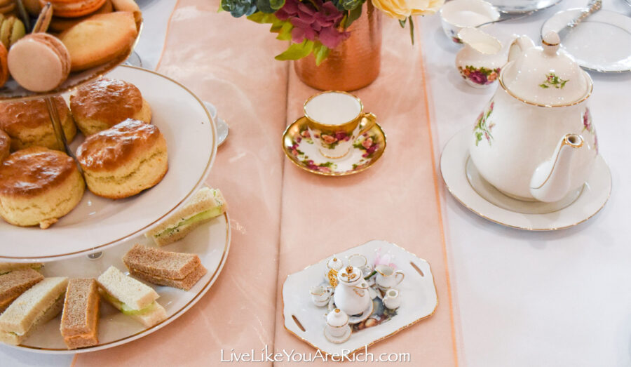 British Afternoon Tea - Live Like You Are Rich