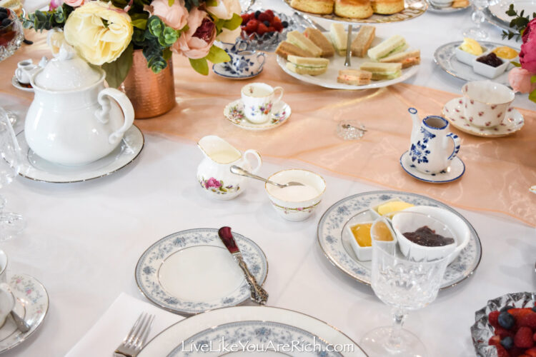 British Afternoon Tea - Live Like You Are Rich