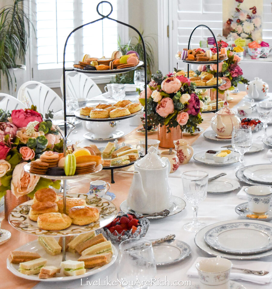 British Afternoon Tea - Live Like You Are Rich