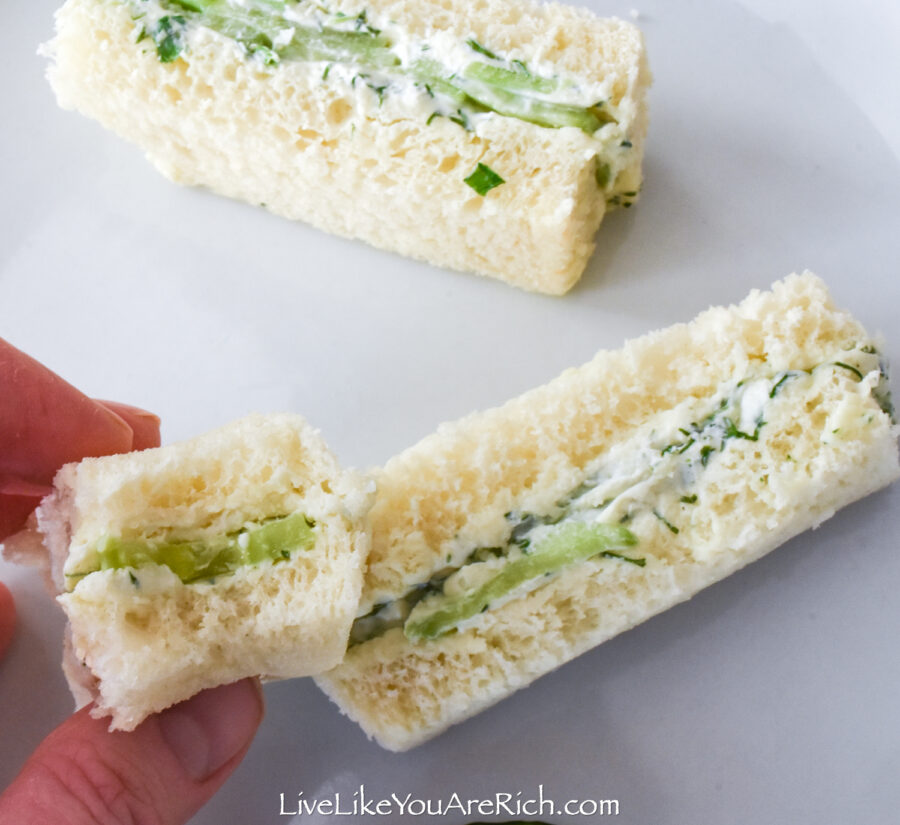 English Tea Cucumber Sandwiches—The Best - Live Like You Are Rich