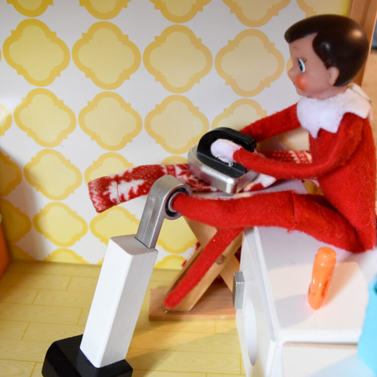 Elf on the Shelf: Sledding on the Christmas Tree - Live Like You Are Rich