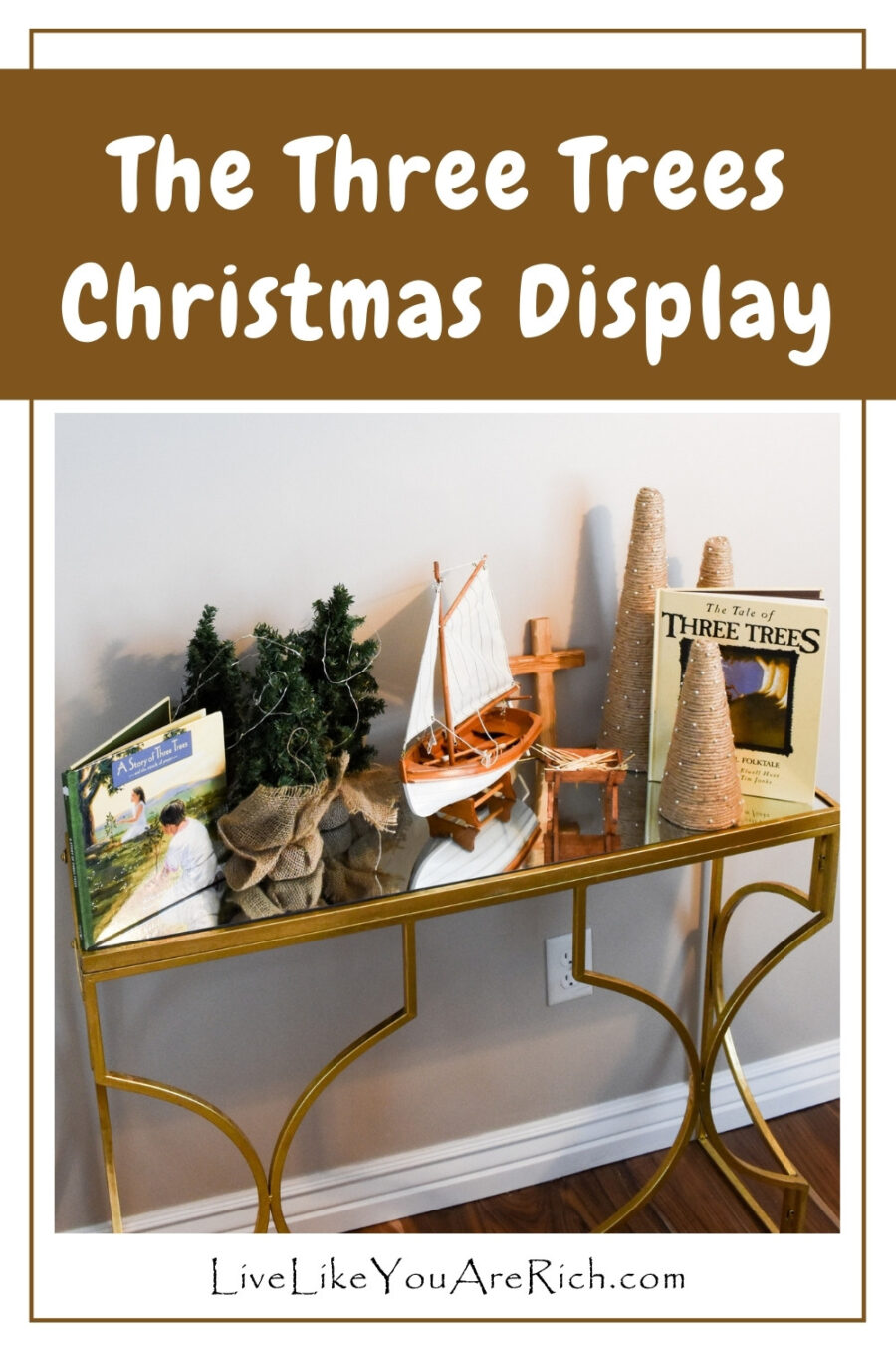 The Three Trees Christmas Display - Live Like You Are Rich