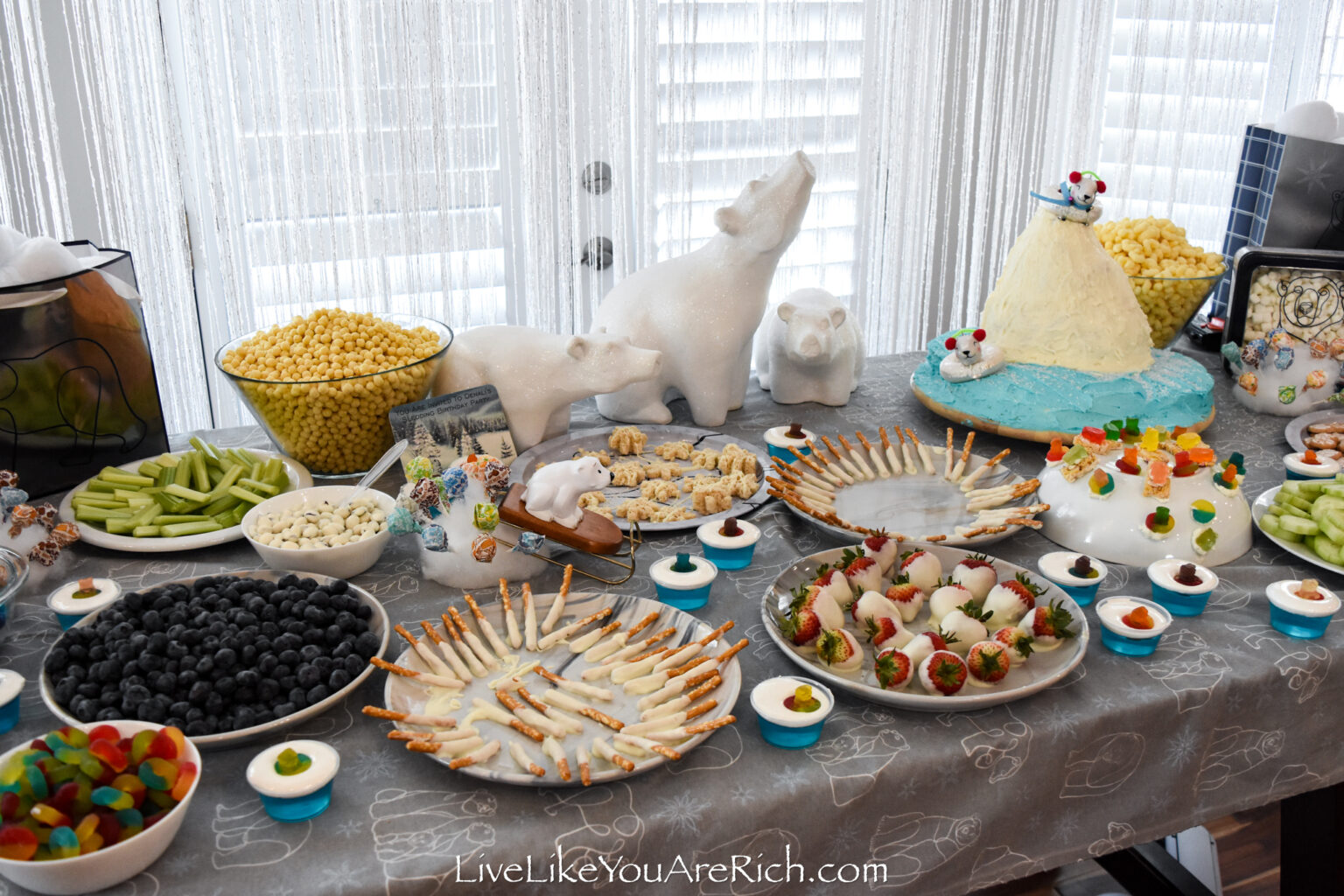 Polar Bear Party Food - Live Like You Are Rich