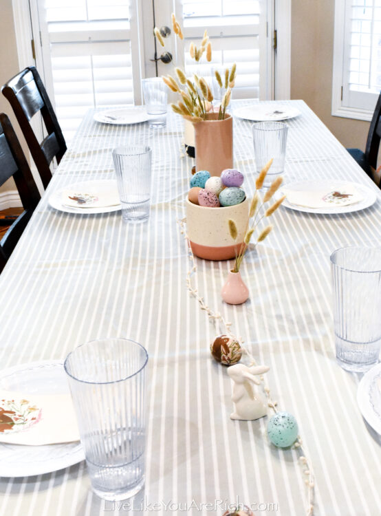 Peter Rabbit Adults' Tablescape - Live Like You Are Rich