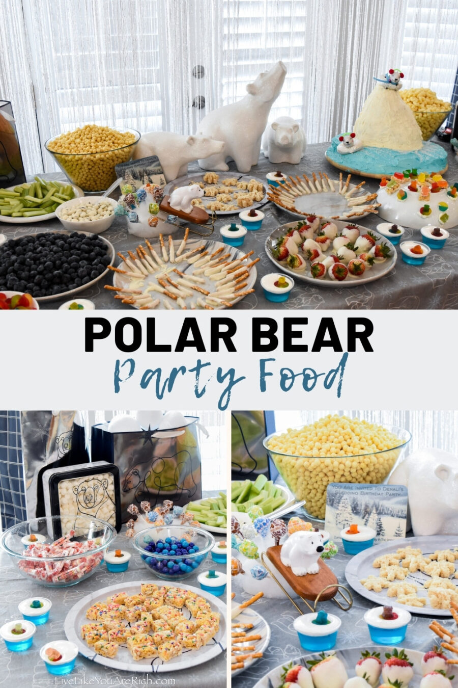 Polar Bear Party Food - Live Like You Are Rich