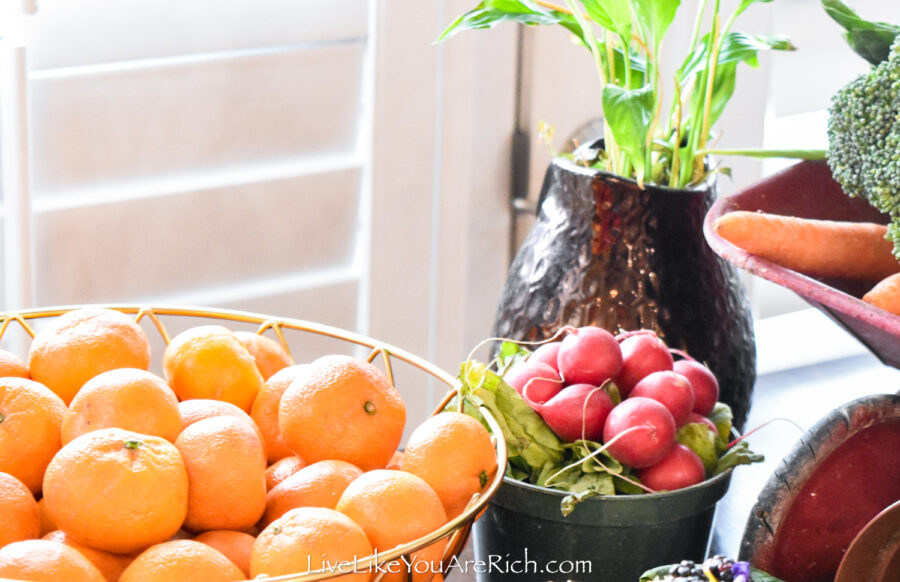 Food and Decor for a Peter Rabbit Party - Live Like You Are Rich