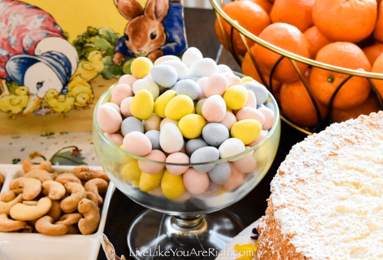 Food and Decor for a Peter Rabbit Party - Live Like You Are Rich