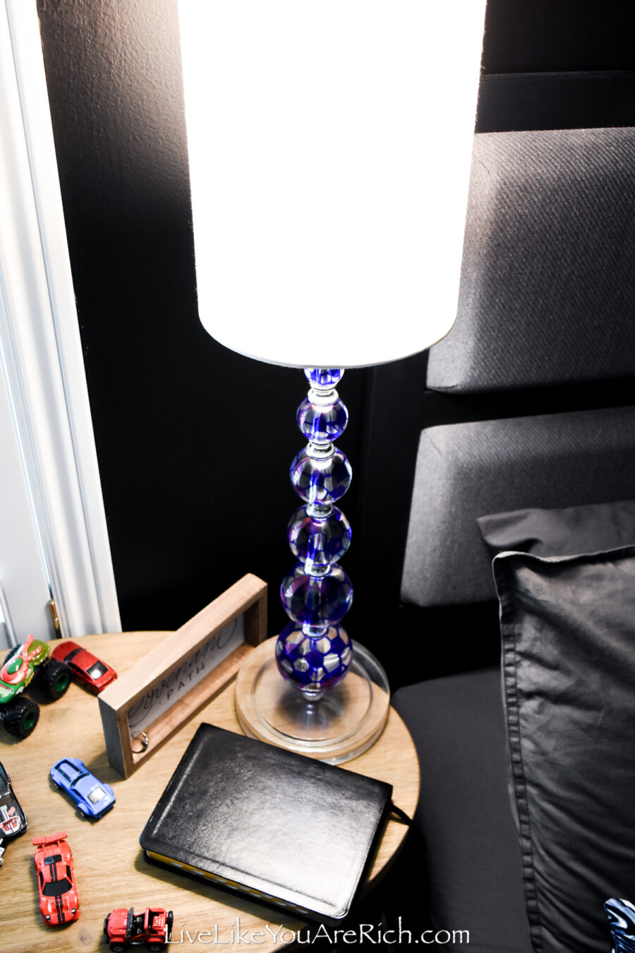 DIY Clear Soccer Lamp - Live Like You Are Rich