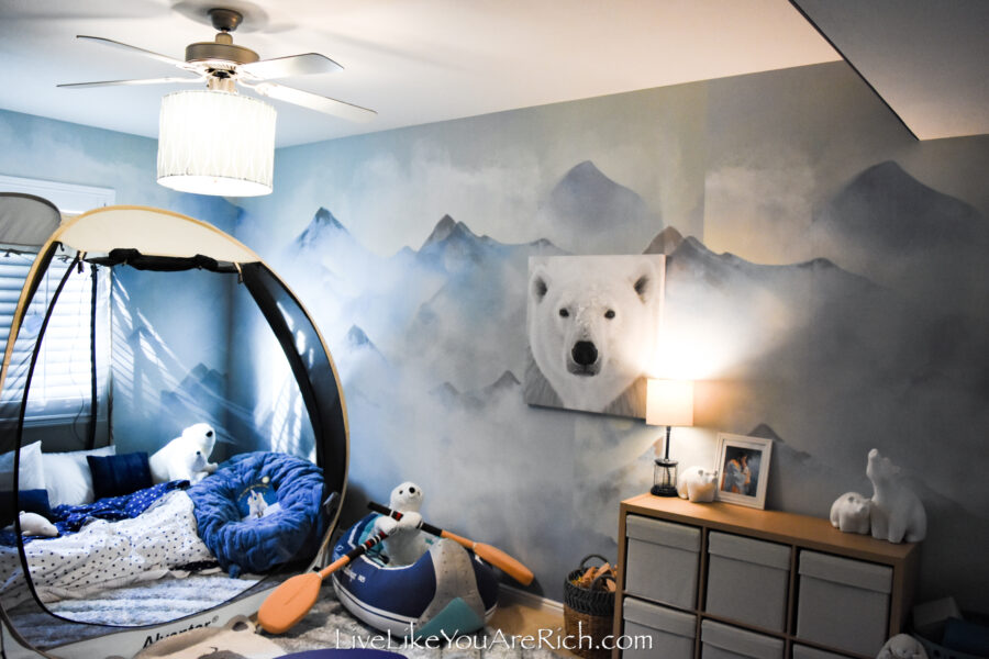 Kids Arctic Polar Bear-Themed Room - Live Like You Are Rich