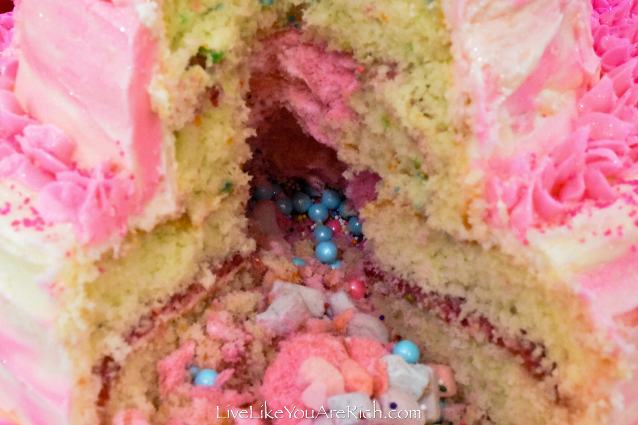 Paw Patrol Sky Cotton Candy Explosion Birthday Cake (Homemade) - Live ...