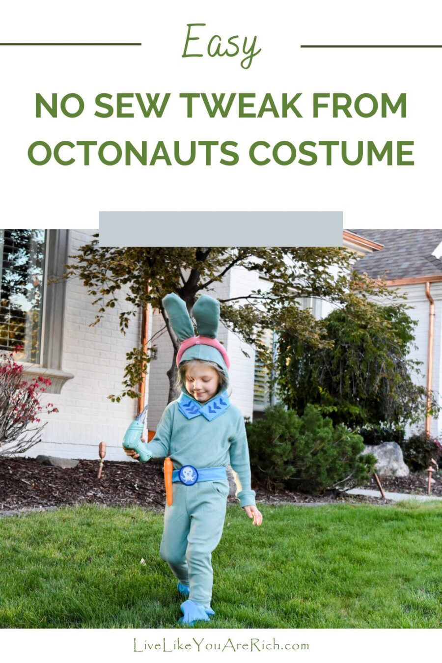 Easy No Sew Tweak From Octonauts Costume - Live Like You Are Rich