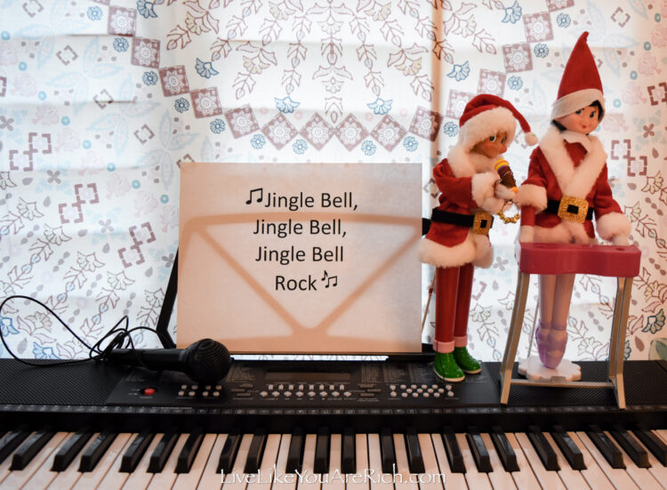 Elf on the Shelf- Jingle Bell Rock-7 - Live Like You Are Rich