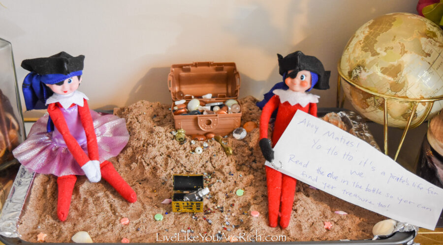 Elf on the Shelf: Pirate Treasure Hunt - Live Like You Are Rich
