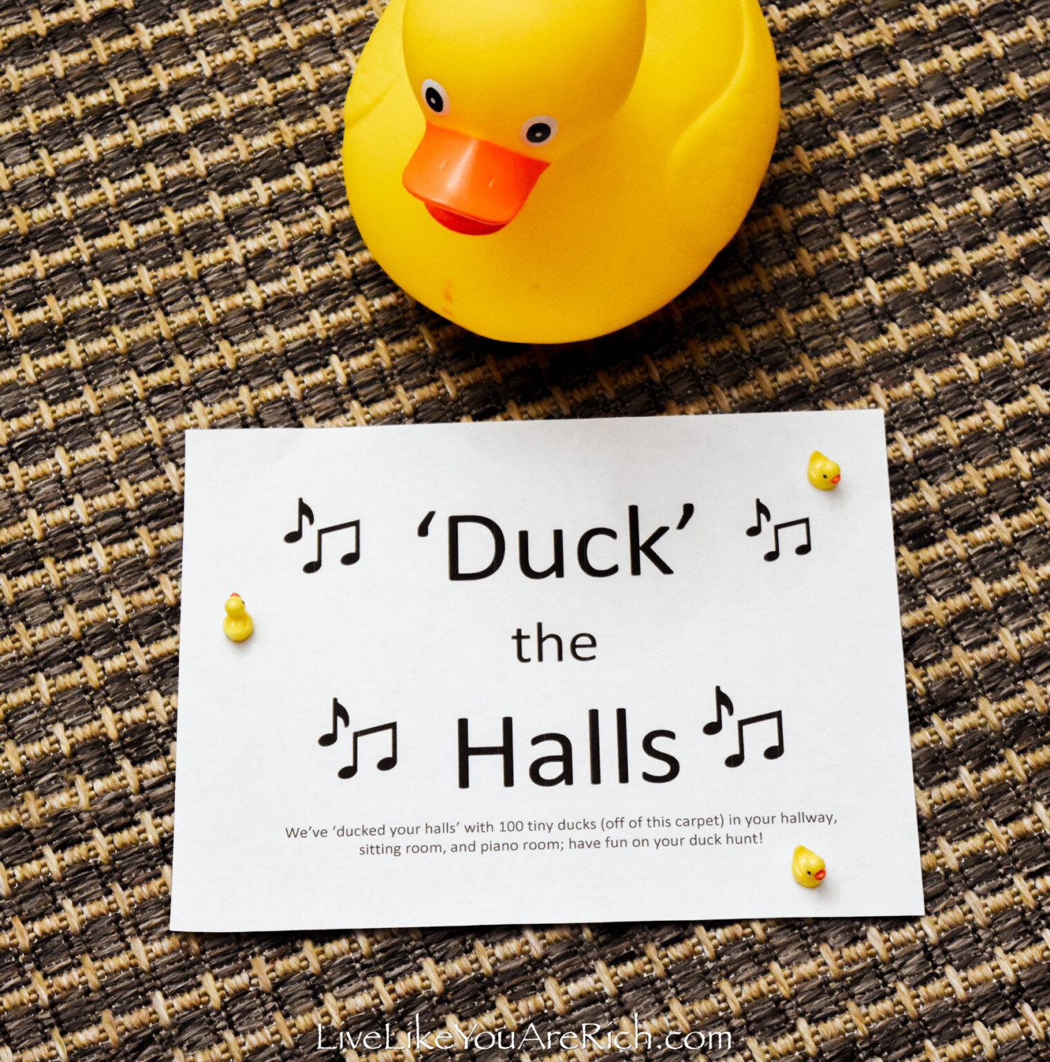 Elf on the Shelf: 'Duck' the Halls - Live Like You Are Rich