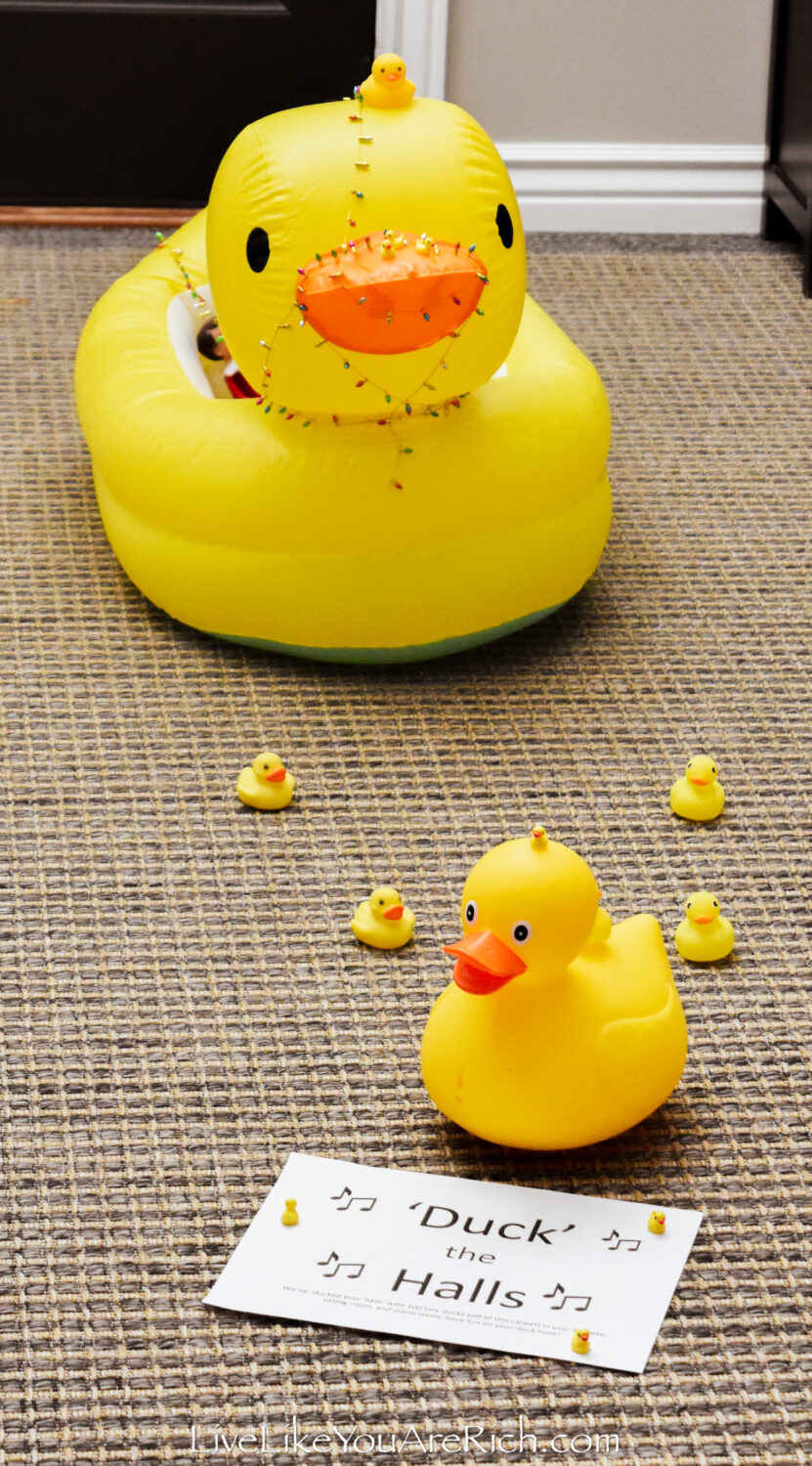 Elf on the Shelf: 'Duck' the Halls - Live Like You Are Rich