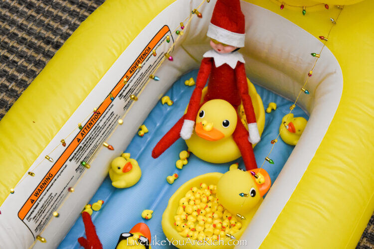 Elf on the Shelf: 'Duck' the Halls - Live Like You Are Rich