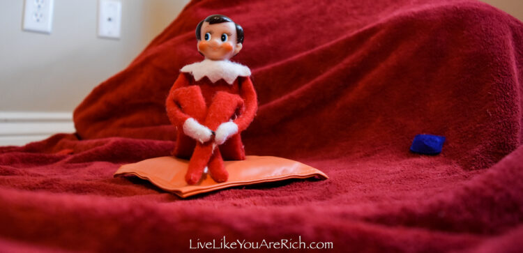Elf on the Shelf: The Floor is Lava! - Live Like You Are Rich