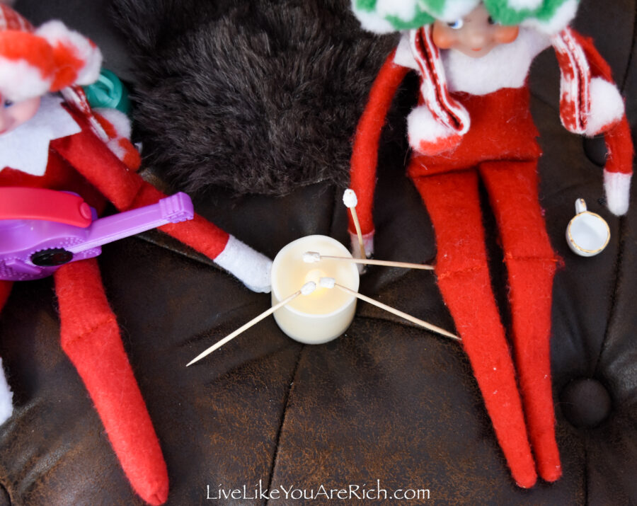 Elf on the Shelf_ Yurt Camping-18 - Live Like You Are Rich