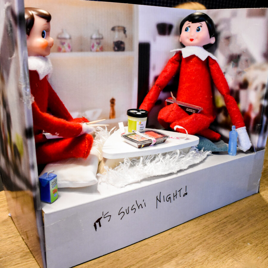 Elf on the Shelf: Sushi Night - Live Like You Are Rich