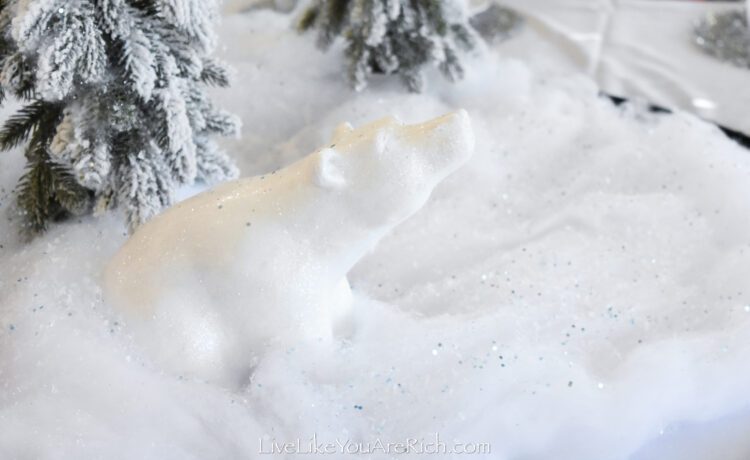 Polar Express Kids' Tablescape - Live Like You Are Rich