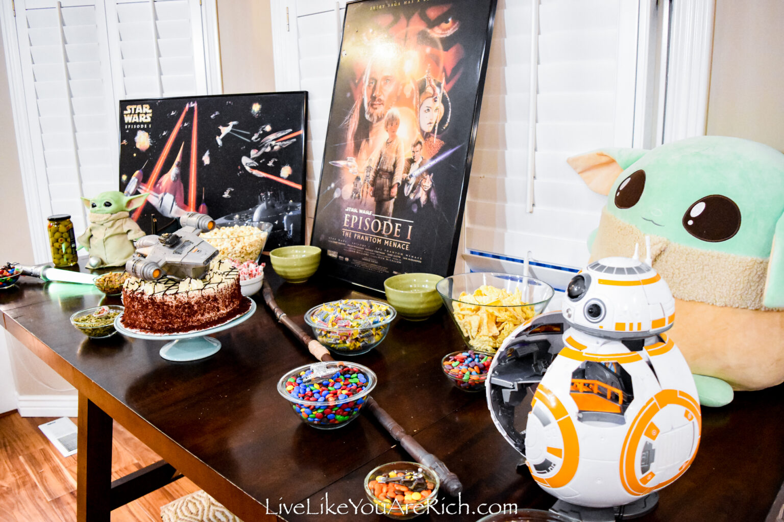 Star Wars Ft. The Mandalorian Birthday Party - Live Like You Are Rich