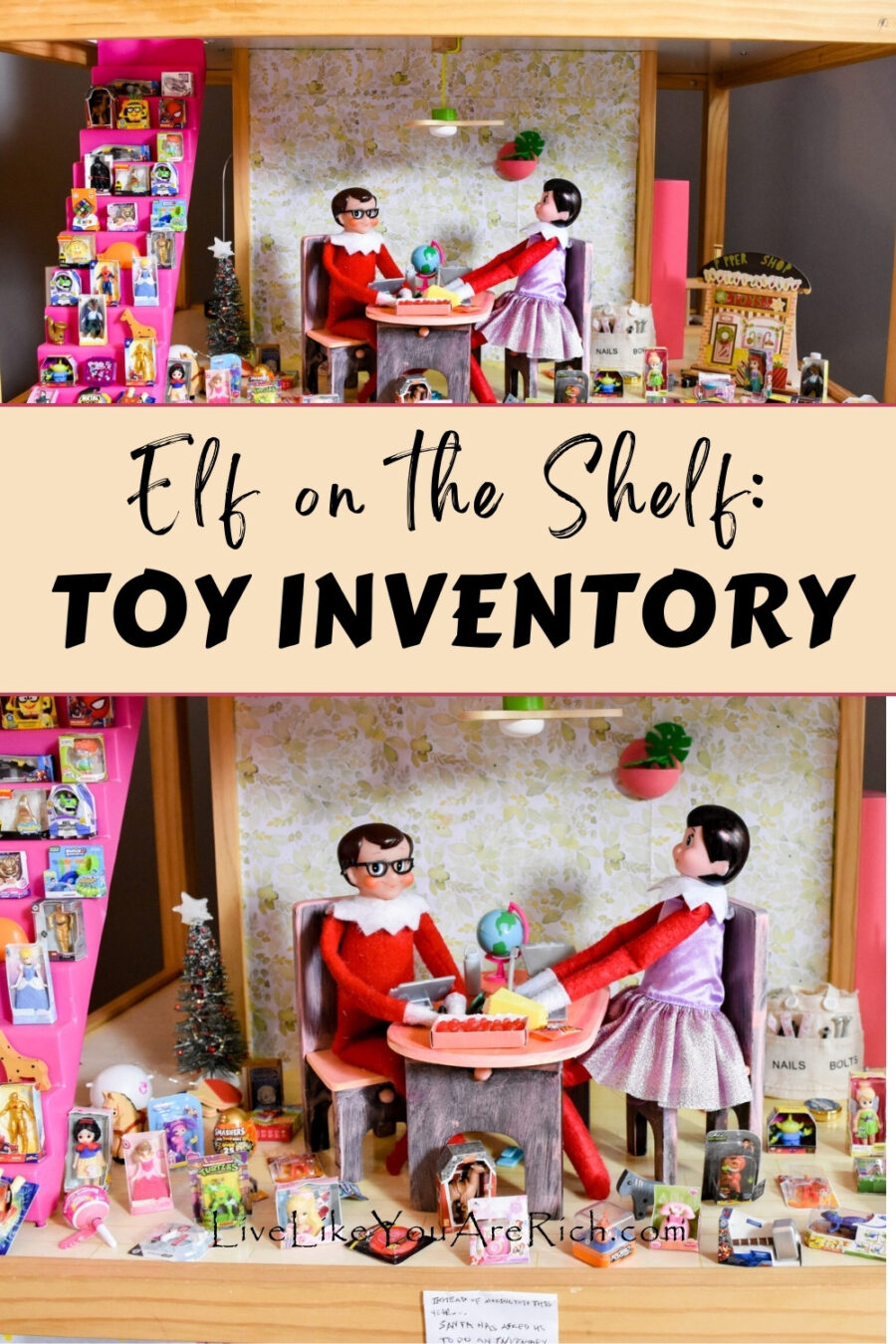Unique and Creative Elf on the Shelf Ideas - Live Like You Are Rich