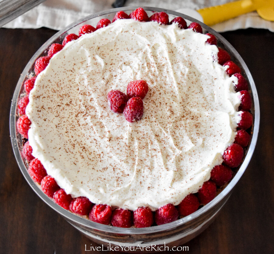 Chocolate Raspberry Trifle Cake-1 - Live Like You Are Rich