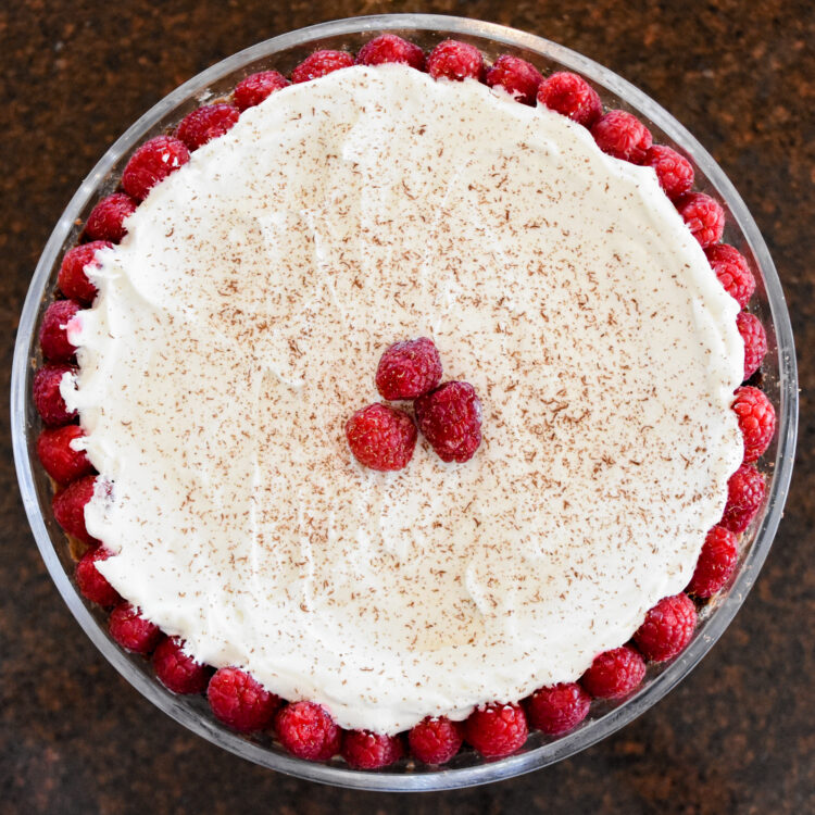 Chocolate Raspberry Trifle Cake-1-2 - Live Like You Are Rich