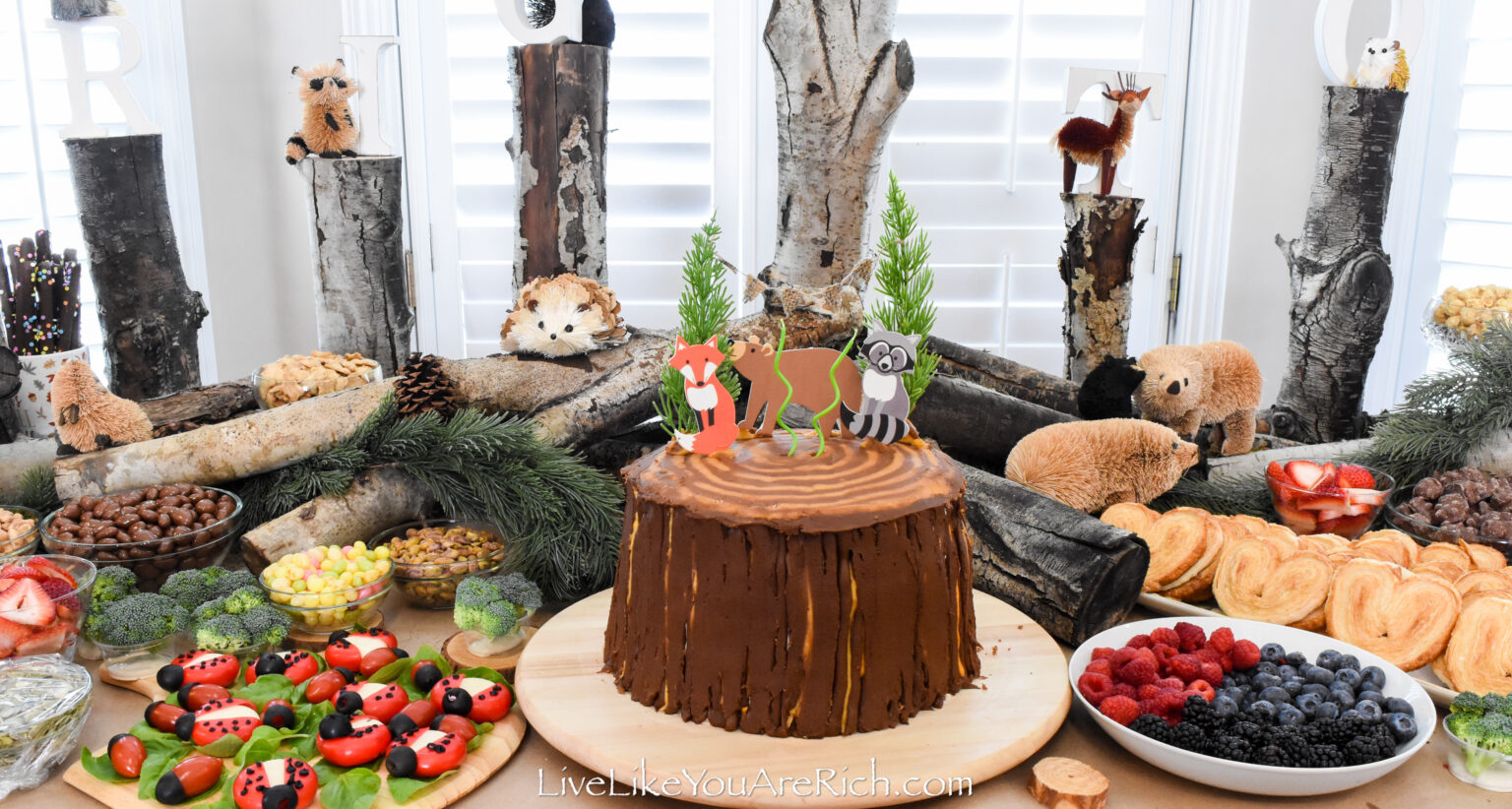 Edible Ladybugs for a Woodland Party - Live Like You Are Rich