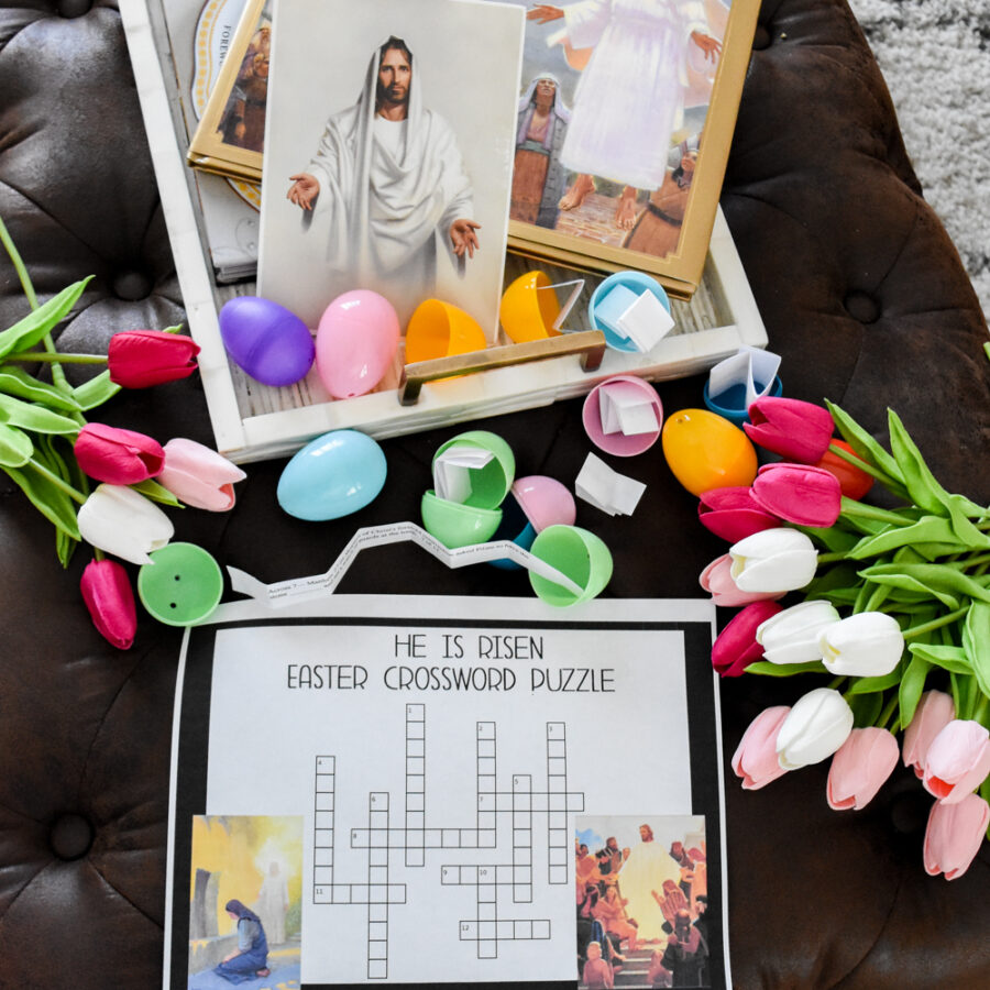 Free Christian Easter Crossword Puzzle - Live Like You Are Rich