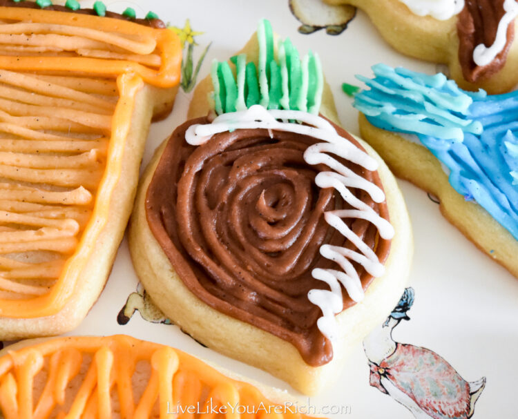 Peter Rabbit cookies - Live Like You Are Rich