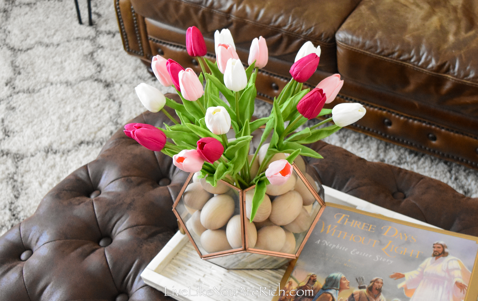 Tulip Easter Arrangement - Live Like You Are Rich