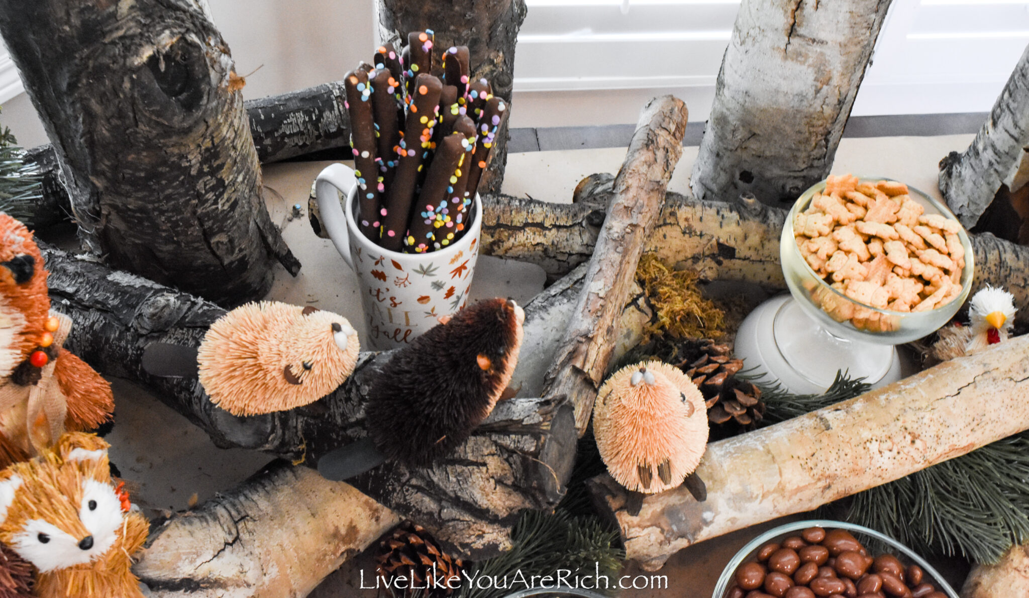 Woodland Party Decoration Ideas - Live Like You Are Rich