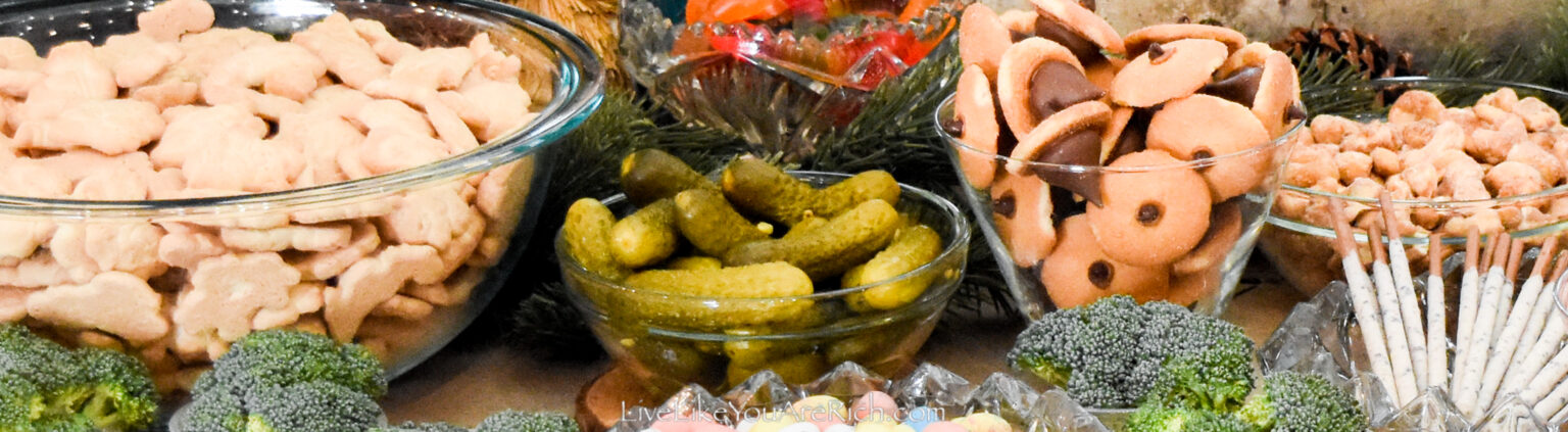 Woodland Party Food Ideas - Live Like You Are Rich